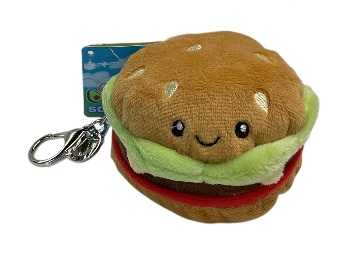 Squishable Burger Keychain – Ellicor